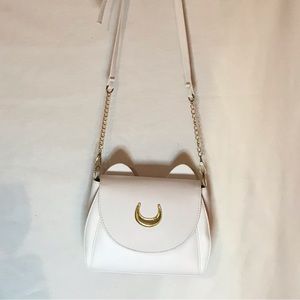 No Brand | Bags | No Brand Sailor Moon Womens Purse Artemis White Chain ...